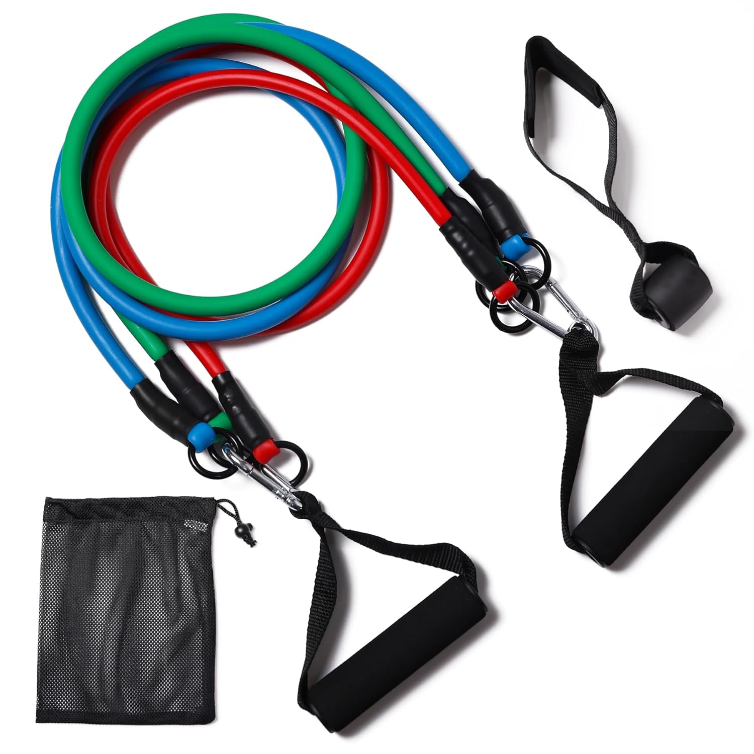 Resistance Bands with Handles, Single Resistance Bands, Exercise Bands ...