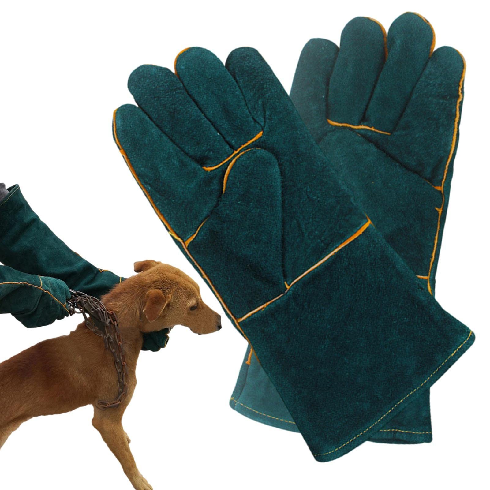 cypreason Bite Proof Animal Handling Gloves - Bird Handling Gloves ...