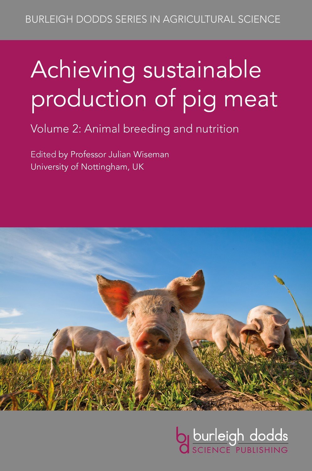 Amazon.com: Achieving sustainable production of pig meat Volume 2 ...