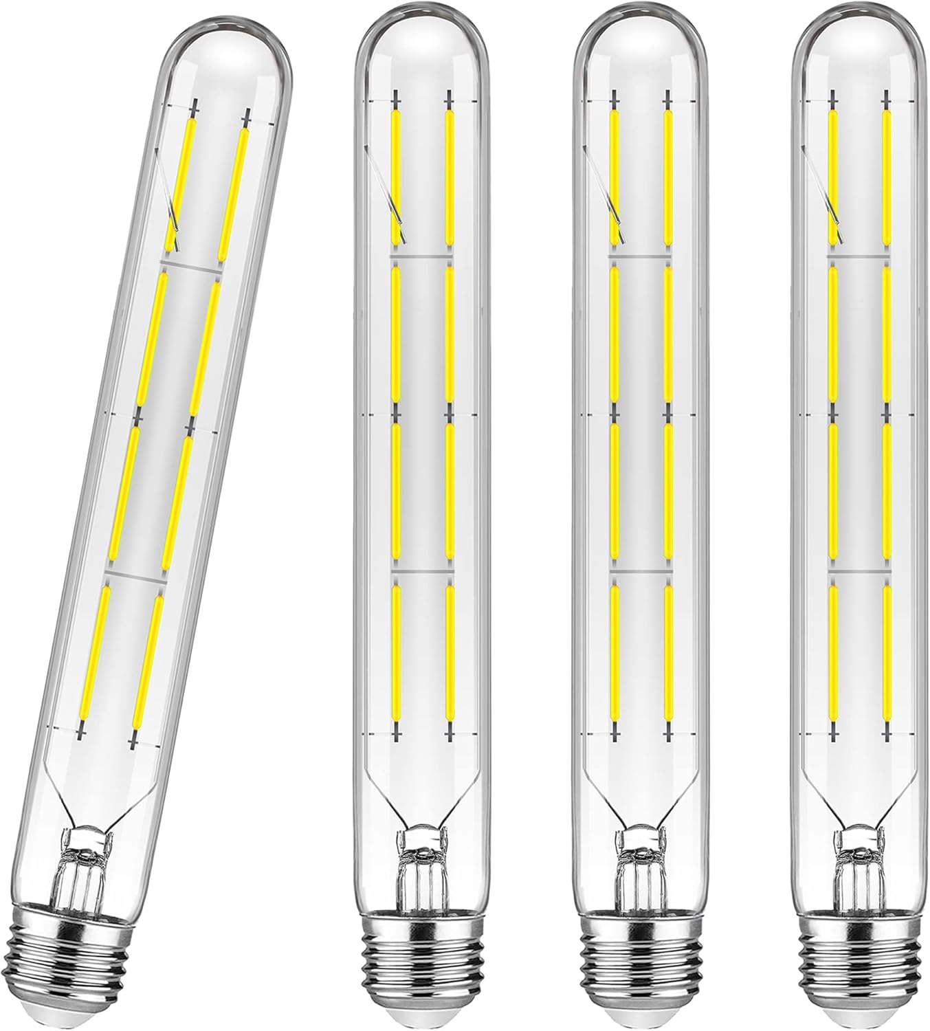 HOMOSUM T10 Led Long Bulbs,8W Dimmable Tubular Bulb,75 Watt Equivalent ...