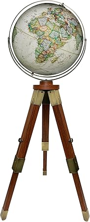Amazon.com: Replogle World Globe with Stand 16 Inch Floor Globe ...