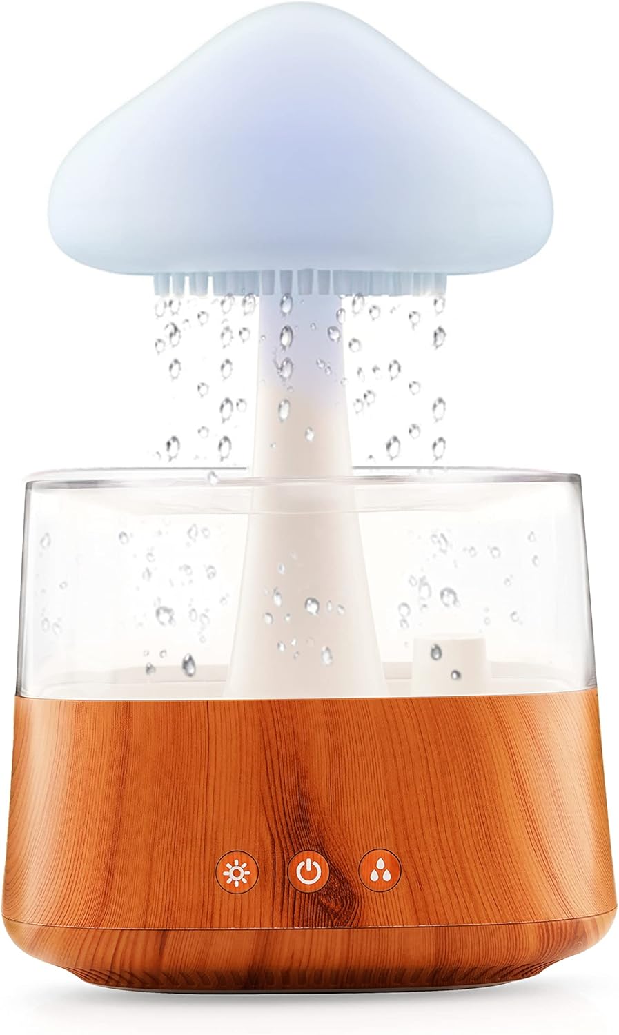 DINACO Raincloud Humidifier Essential Oil Raining Desk Humidifier Rain ...