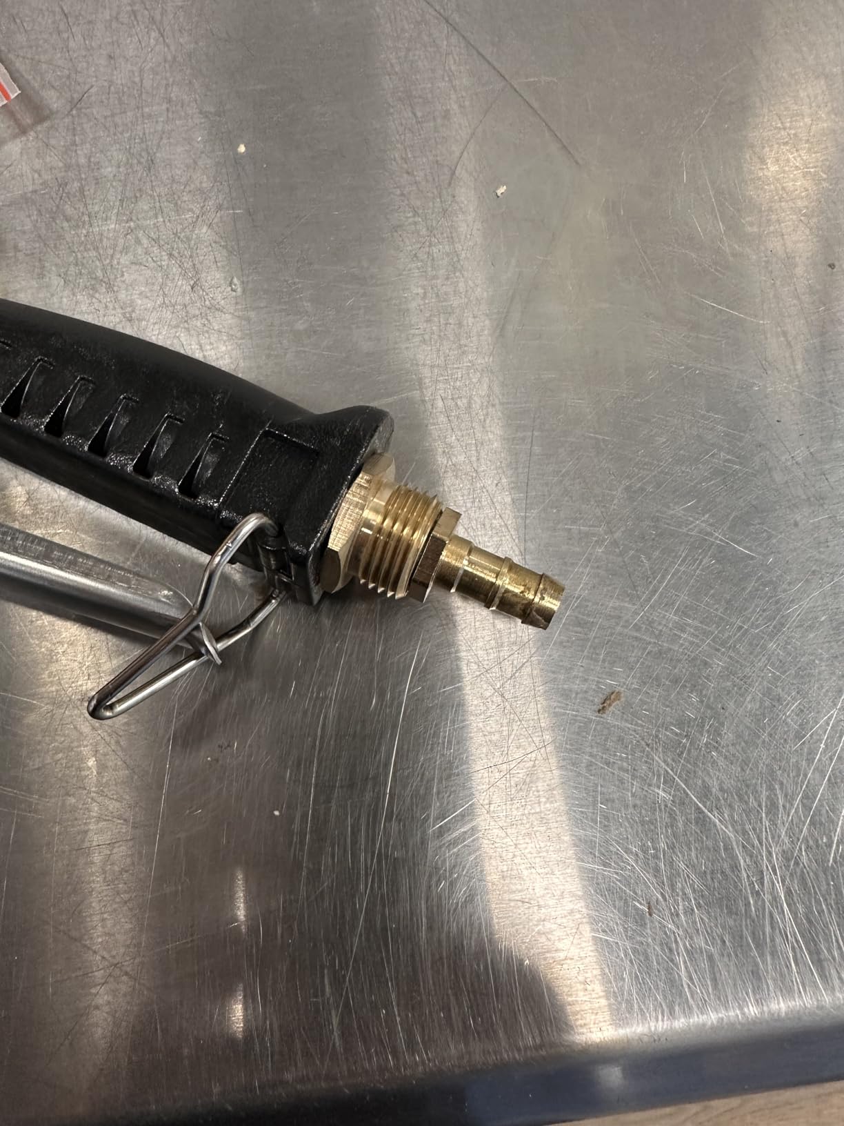 $9/mo - Finance Heavy Duty Adjustable Spray Gun, 3/8"Brass Hose Barb ...