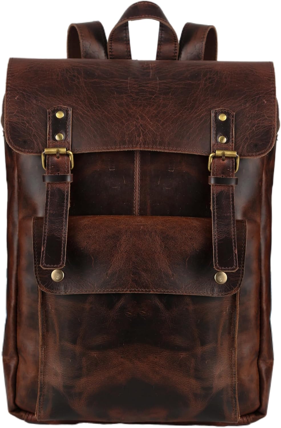 Amazon.com: TUZECH Handcrafted Vintage Genuine Buffalo Leather ...