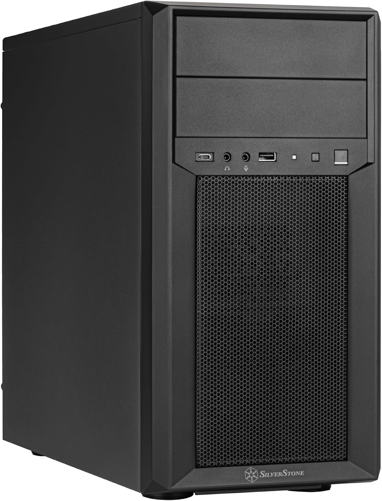 Amazon | Silver Stone silverstone FARA シリーズ 大量の ストレージ ドライブ 容量を備えたコンパクトな ...