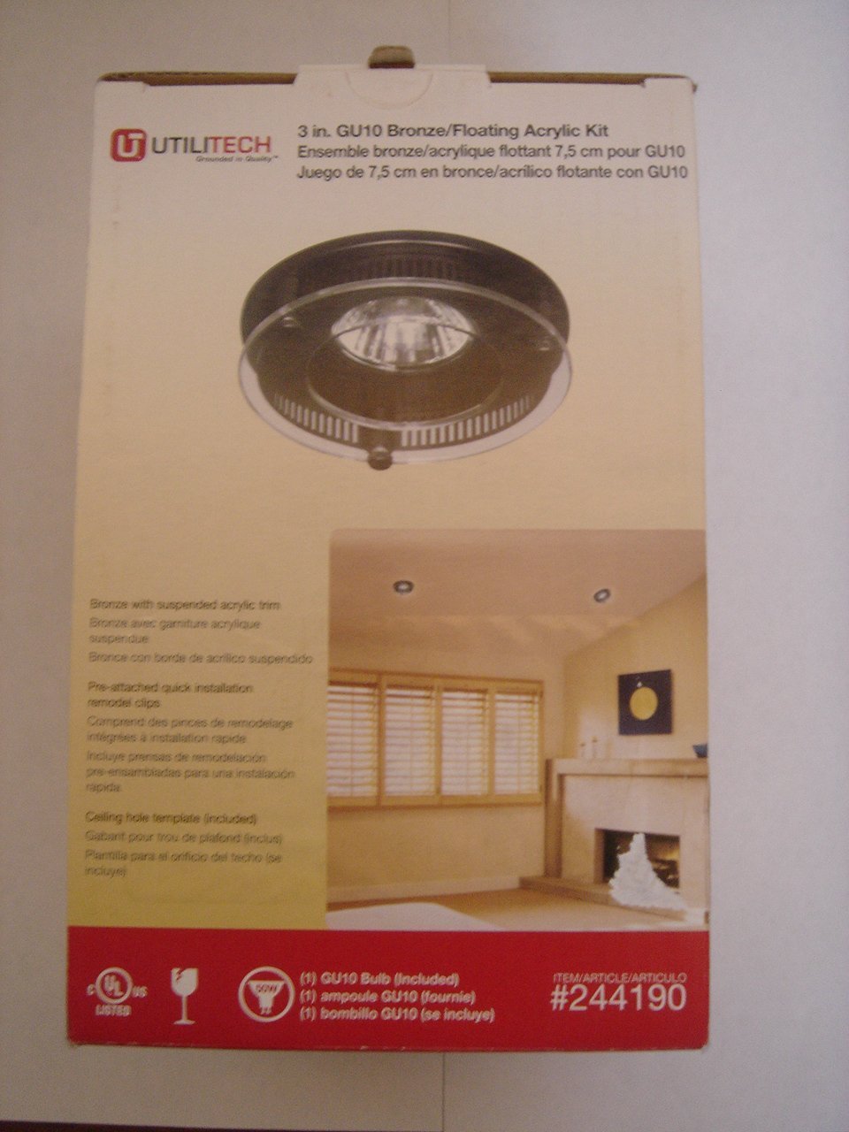 Utilitech Lighting Catalog Progress Lighting P806S N MD ICAT 50W