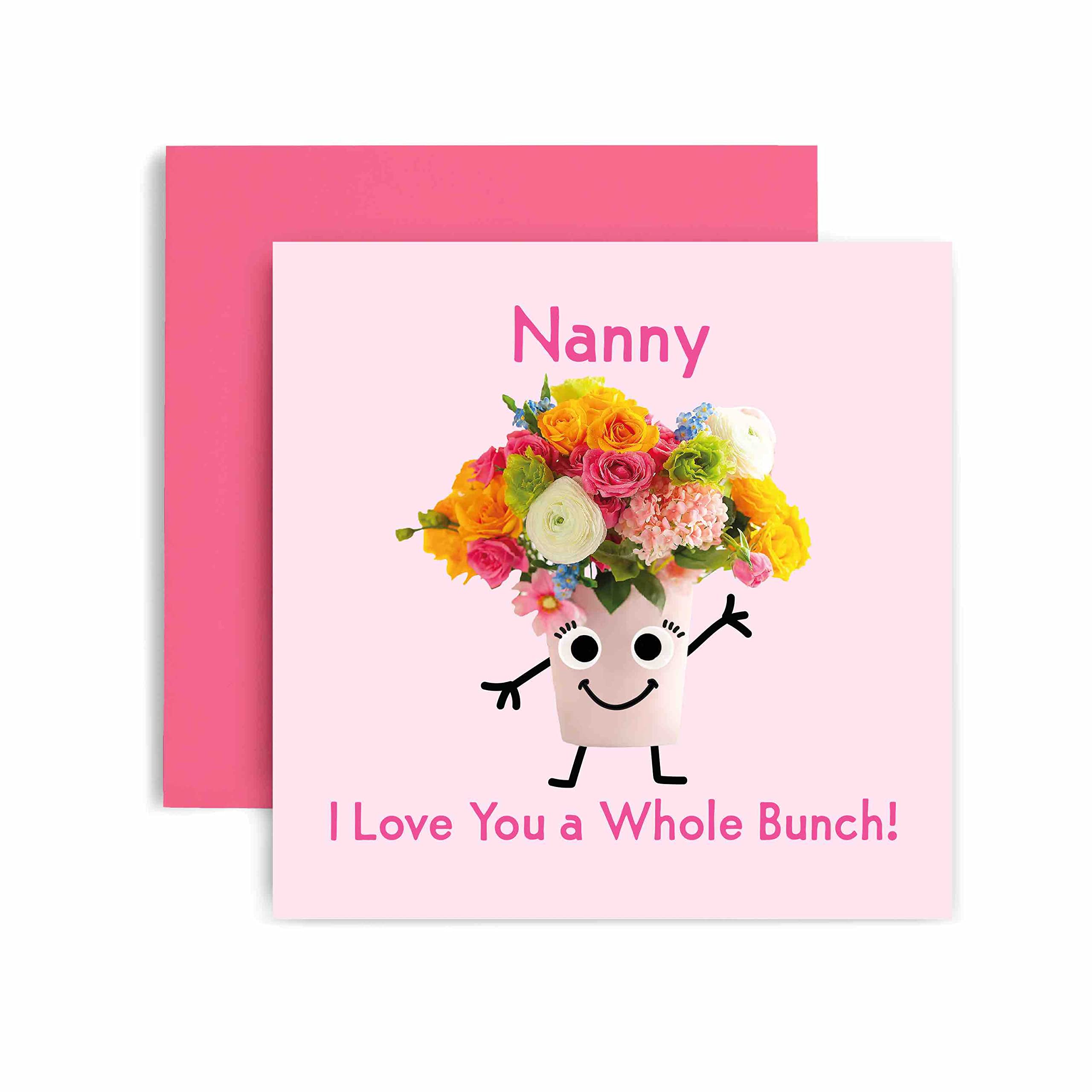 Amazon.com : Huxters Birthday Cards for Women – I Love You a Bunch ...