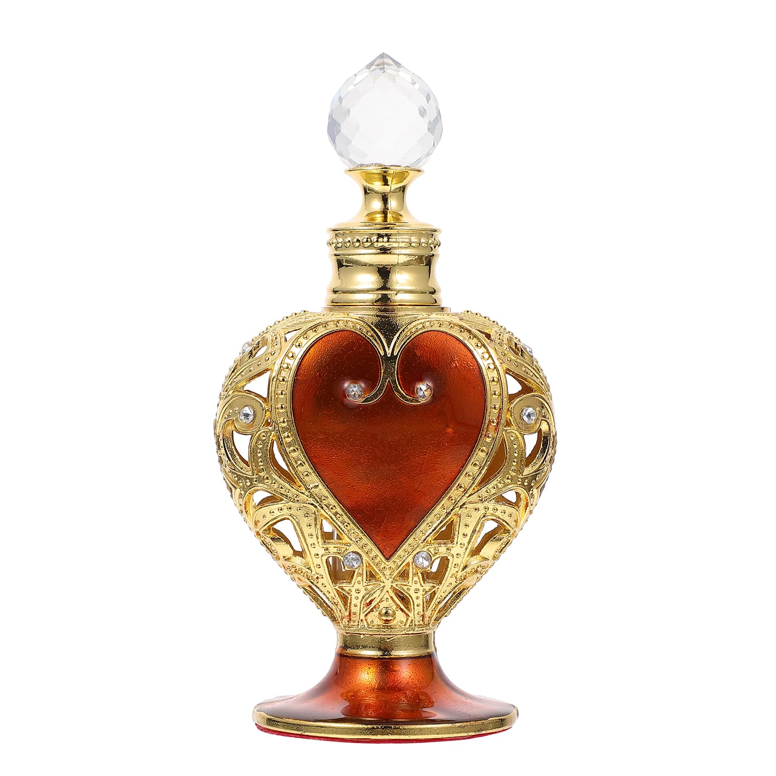 Amazon.com: Vintage Glass Perfume Bottle 12ml Decorative Refillable ...
