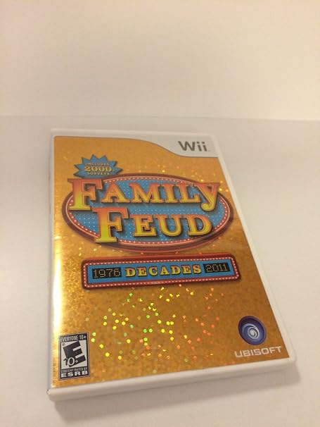 Amazon.com: Family Feud Decades - Nintendo Wii : Video Games