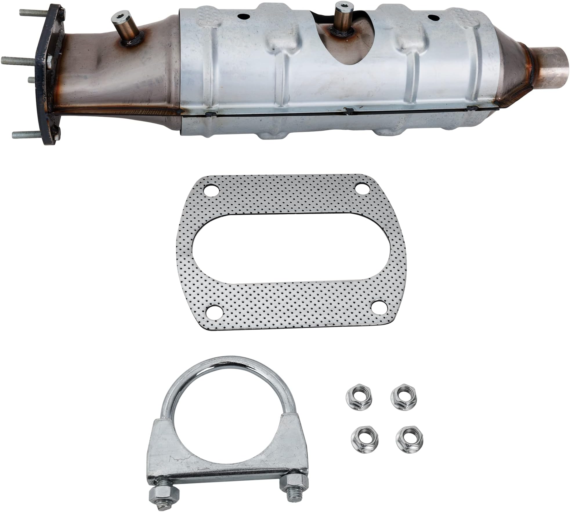 Amazon.com: Garage-Pro Center Direct-Fit Catalytic Converter Kit ...