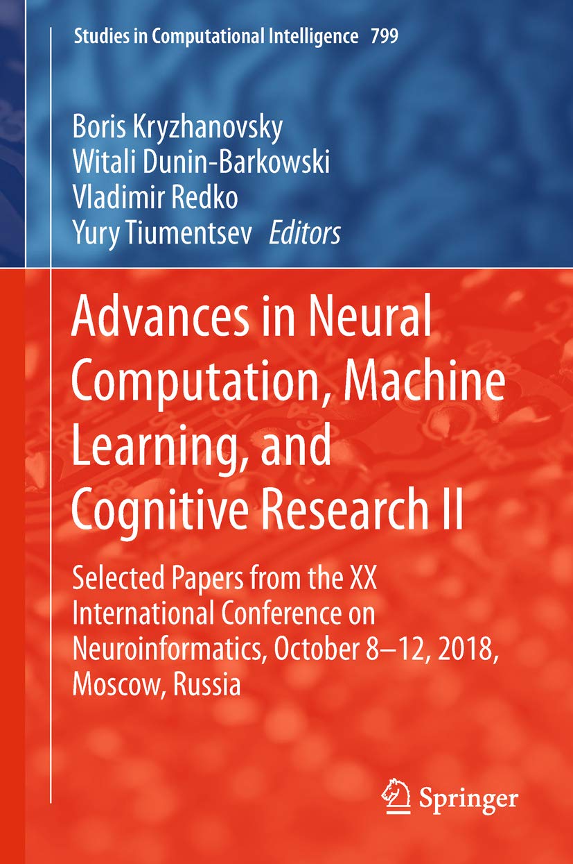 Advances in Neural Computation, Machine Learning, and Cognitive ...