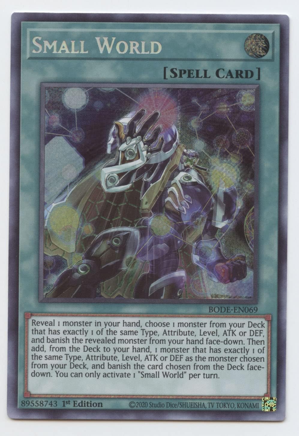 Amazon.com: Small World - BODE-EN069 - Secret Rare - 1st Edition : Toys ...