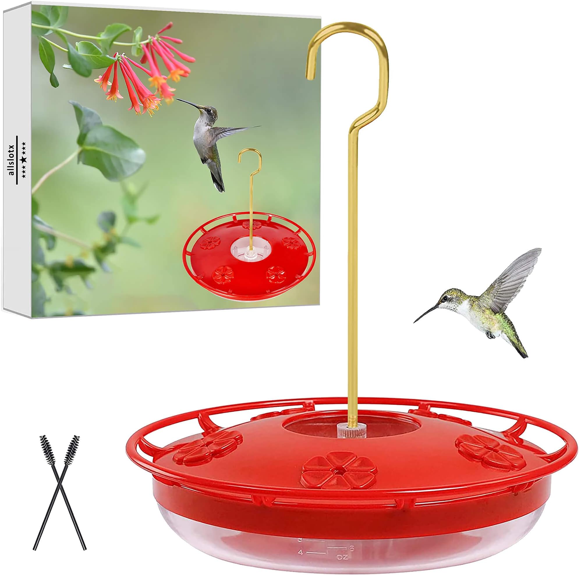 Amazon.com: Aspects 434 HummZinger Humm Blossom Hummingbird Feeder ...