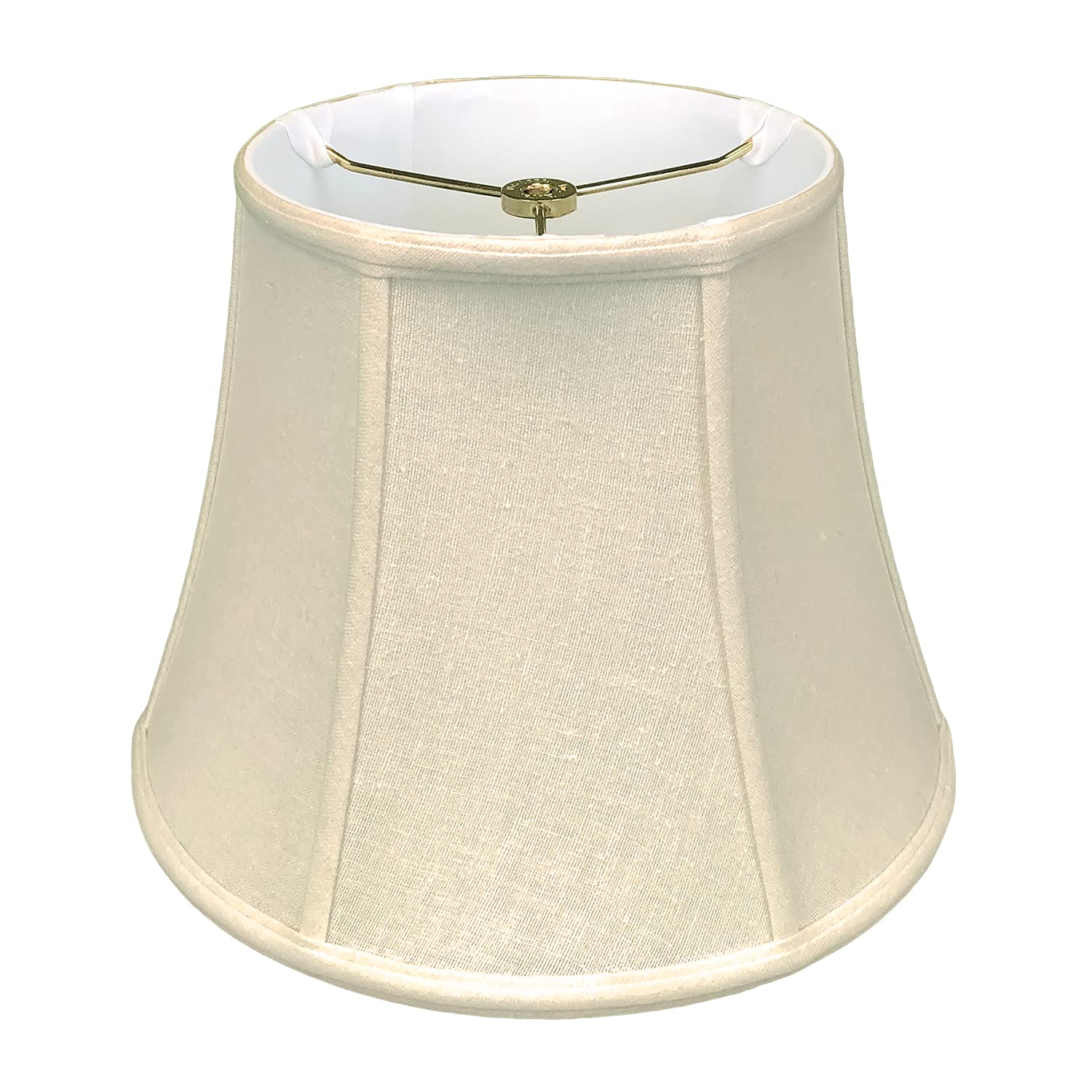 Royal Designs Modified Bell Lamp Shade, Linen Beige, 12 x 20 x 15 ...