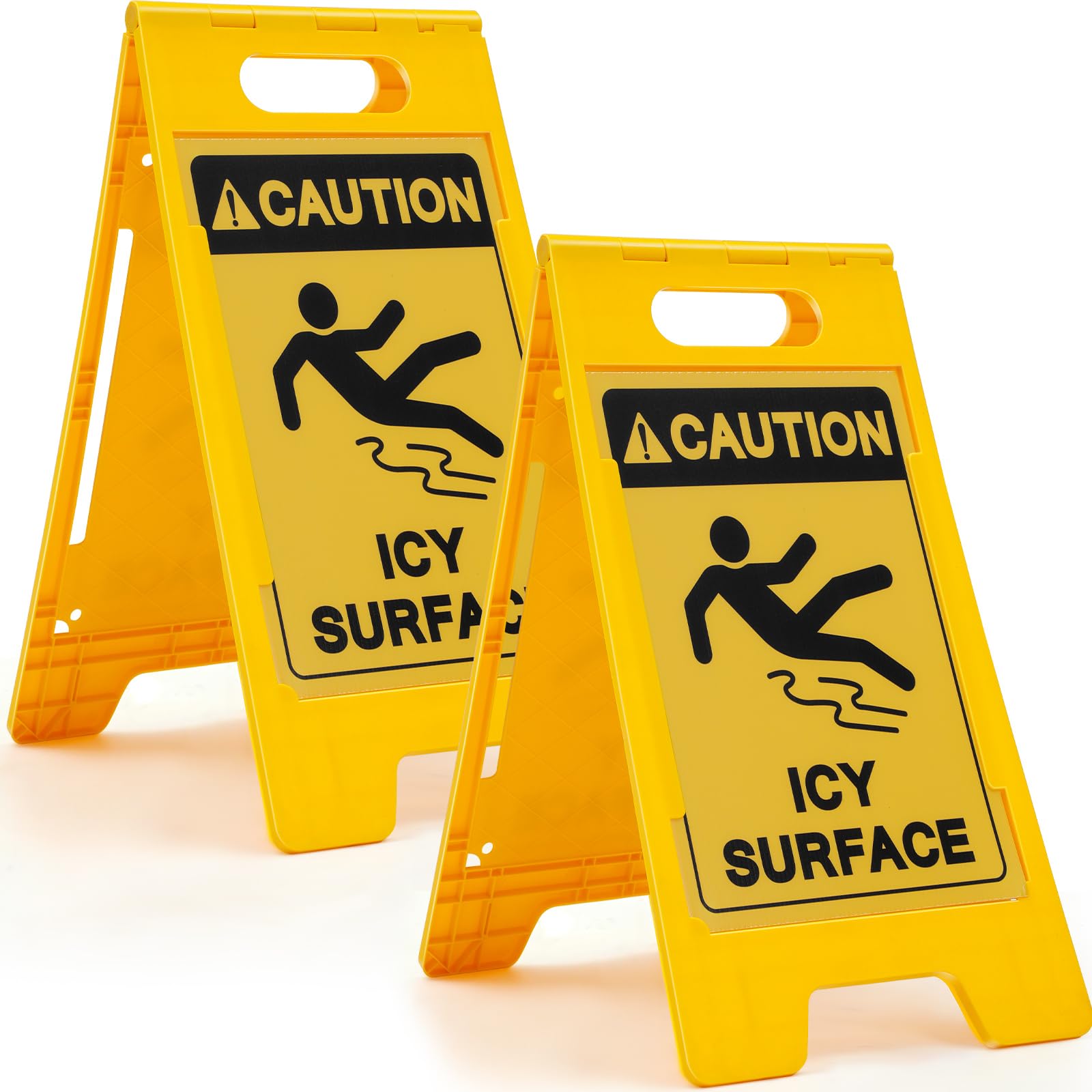 Snapklik.com : Macarrie 2 Pieces 245x126 Inch Caution - ICY Surface 2 ...