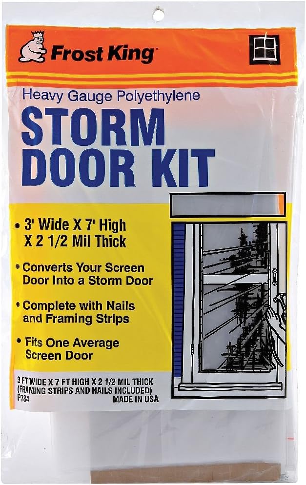 THERMWELL P784H 3x7 EXT Storm DR Cover - Weatherproofing Window ...