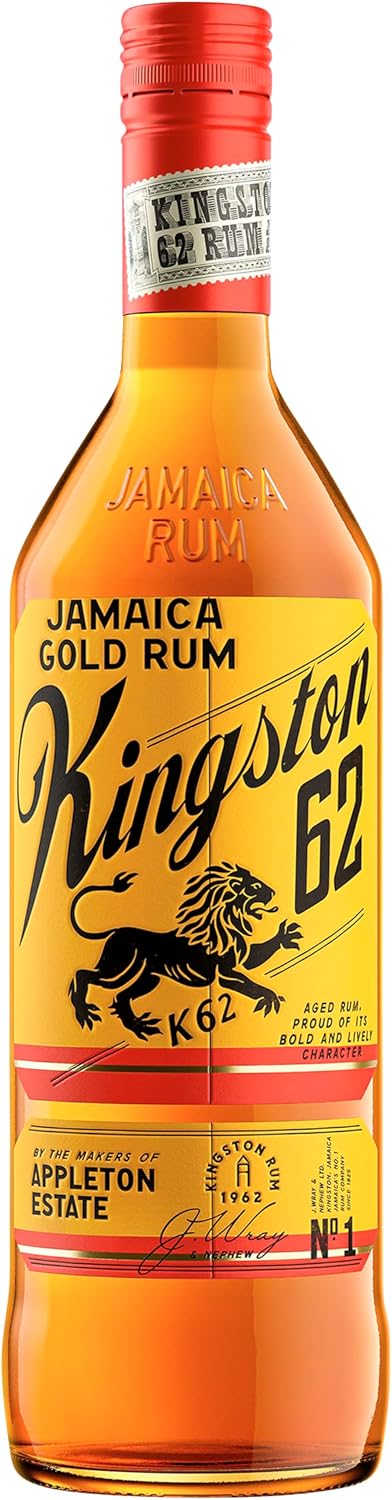 Appleton Estate KINGSTON 62 Jamaica Gold Rum 40% Vol. 0,7l : Amazon.de ...