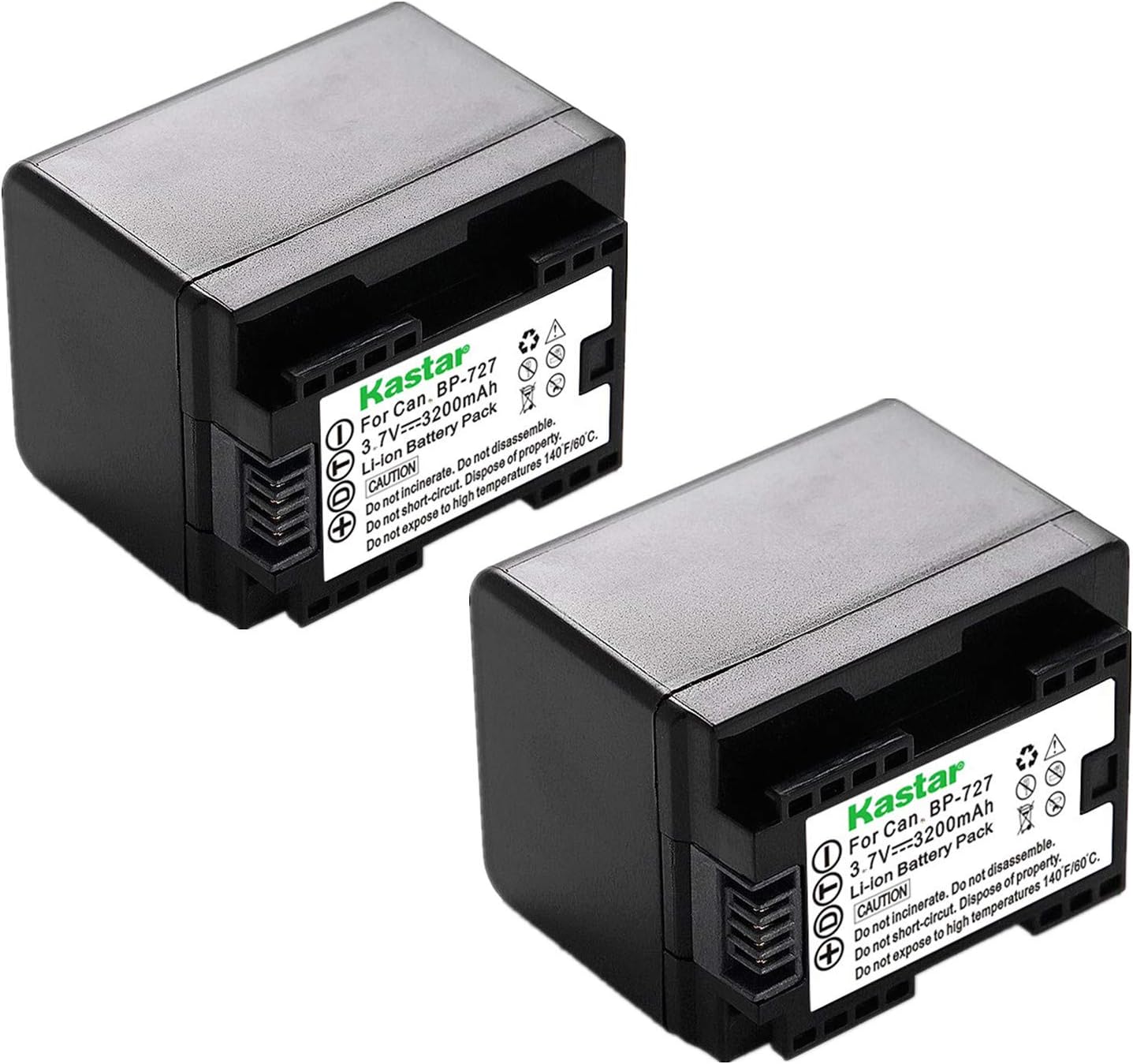 Amazon.com : Battery for Canon VIXIA HF R50 R52 R60 R62 HD Camcorder ...