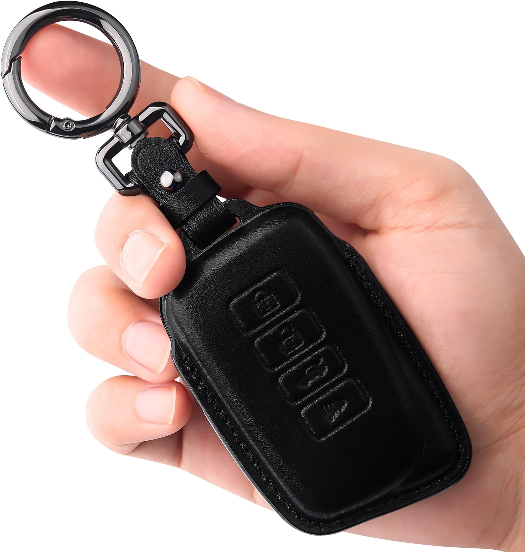 Amazon.com: EASYANT Leather Car Key Fob Cover for 2014-2020 Lexus RX ES ...