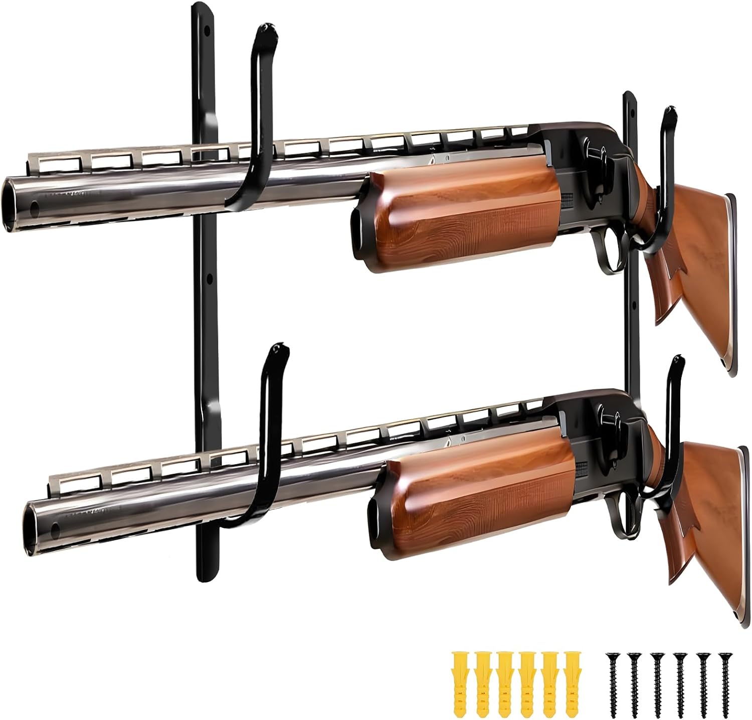 Amazon.com: 2 Pack Gun Rack for Truck Back Window, Metal Adjustable Gun ...