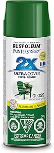 Rust-Oleum 268401 Painter's Touch 2X Gloss Meadow Green 340G 12oz ...