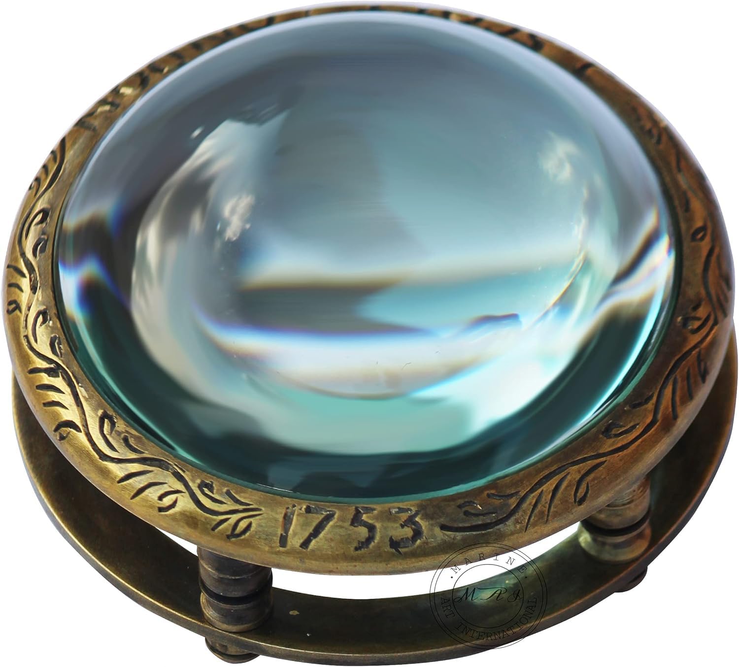 Amazon.com: Desk Magnifying Glass Desktop Vintage Antique Style ...