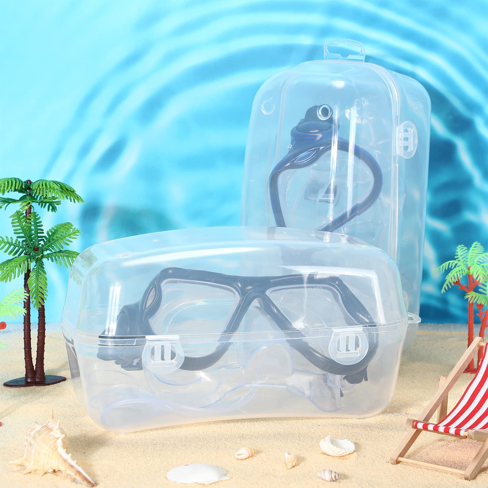 Snapklik.com : Diving Face Mask Case Scuba Mask Box Face Diving Snorkel ...