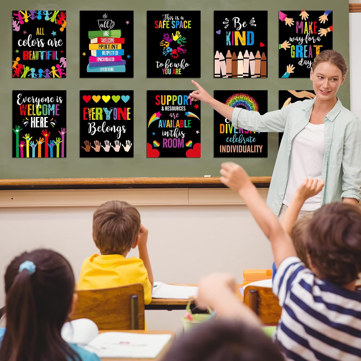 10 Pieces Motivational Posters for Classroom Philippines | Ubuy