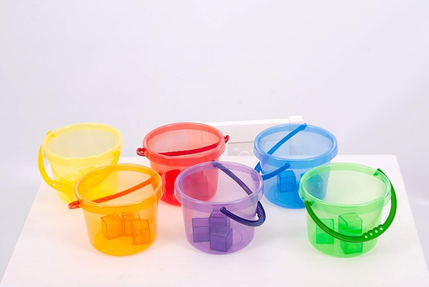 TickiT 73101 Bucket Set, 162 mm, Translucent – TopToy
