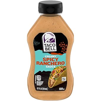 Amazon.com : Taco Bell Mexican Taco Bell Spicy Ranchero Creamy Sauce ...