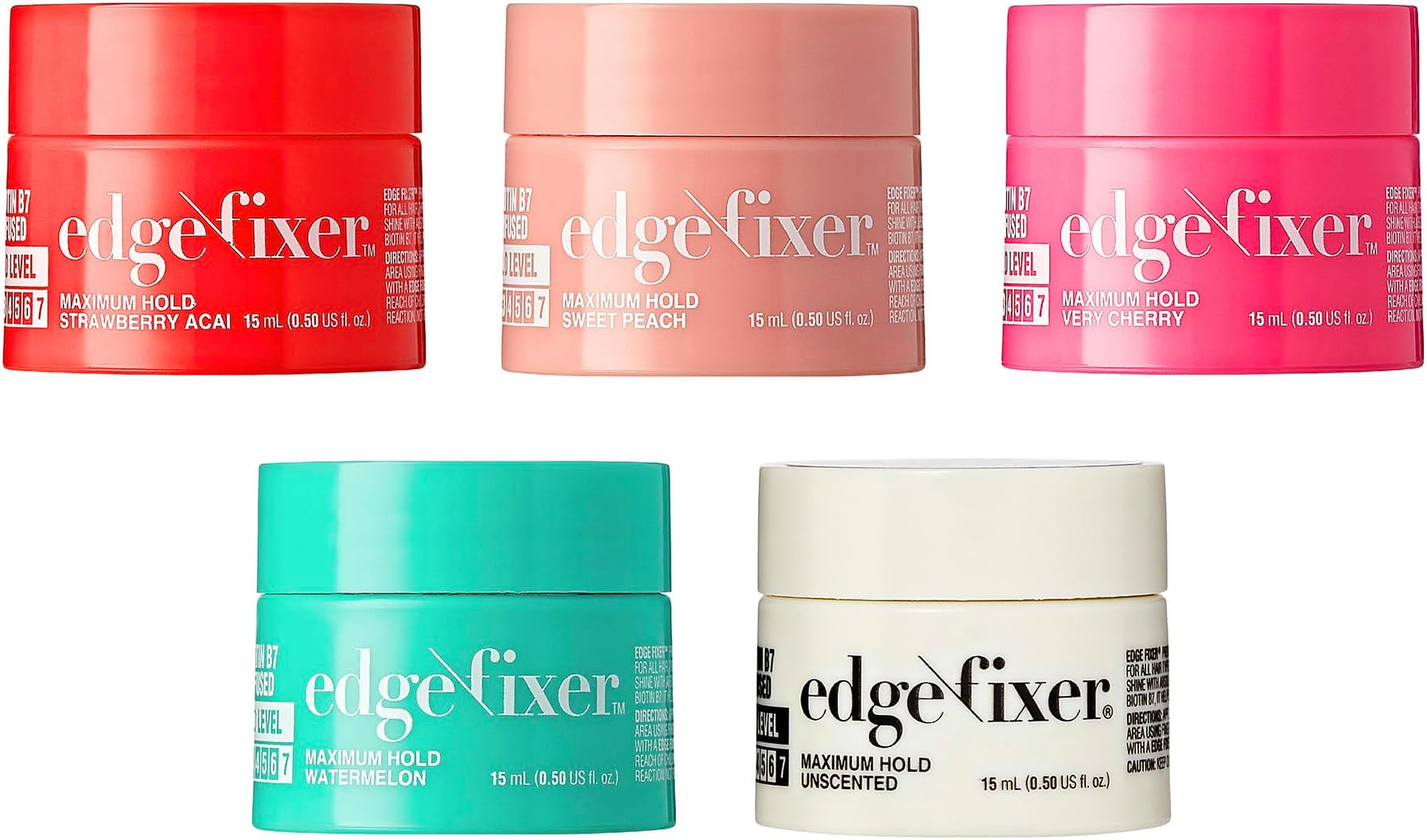 Amazon.com : Red by Kiss Edge Fixer 24 Hour Maximum Hold Edge Wax No ...