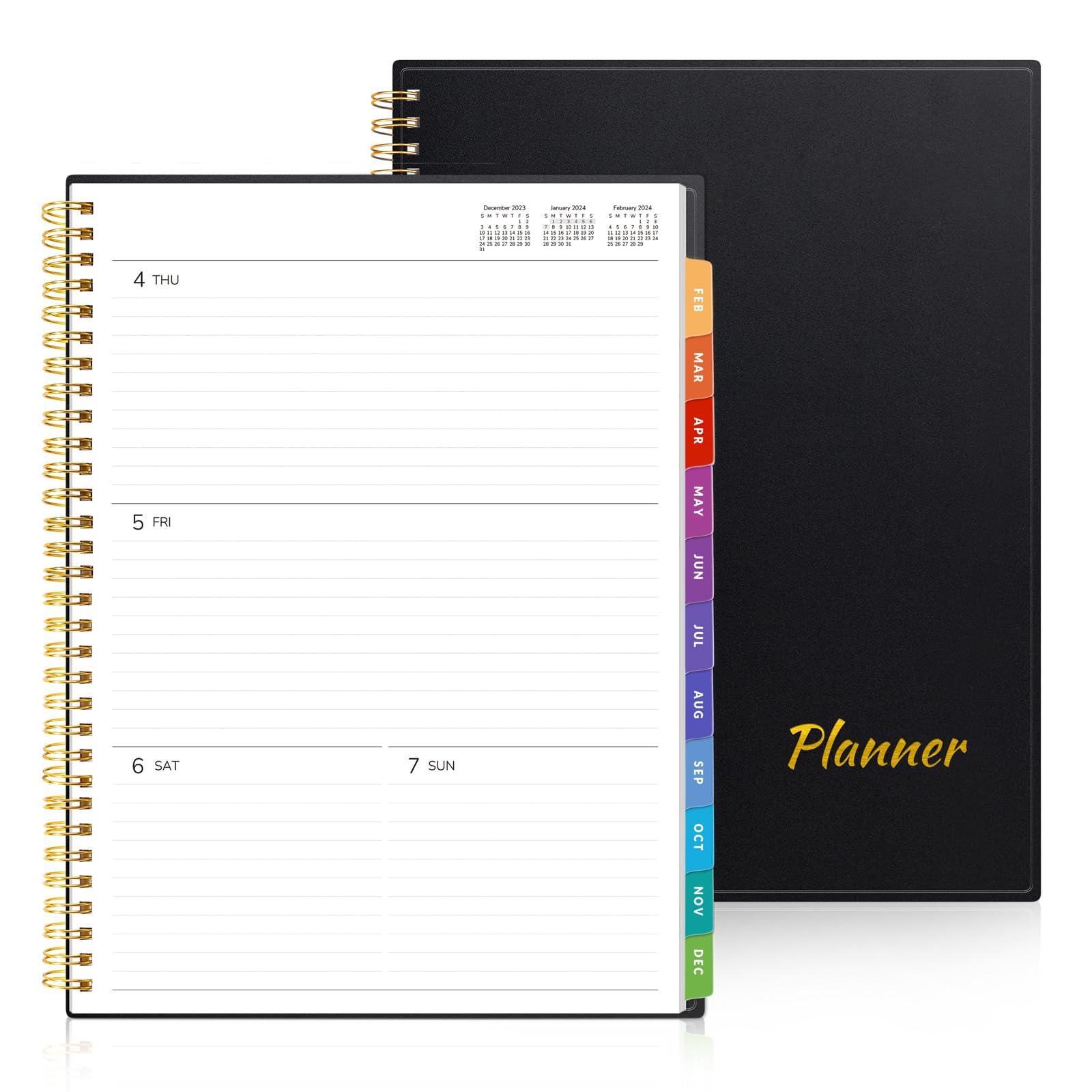 Snapklik.com : GNL 2024 Weekly And Monthly Planner, January - December ...