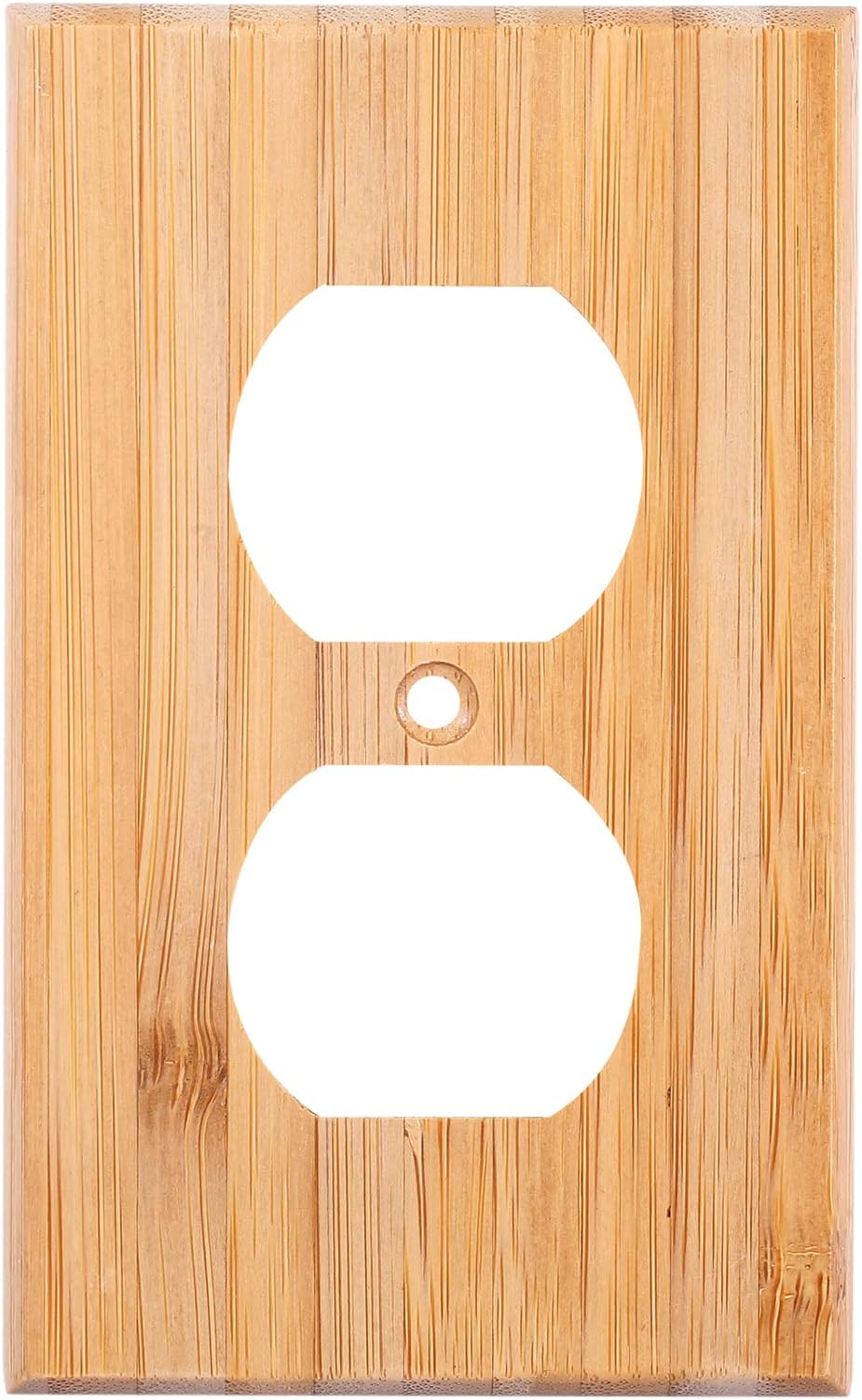 Traditional Style Genuine Oak Wood, Switch plate, Single Duplex Cover ...