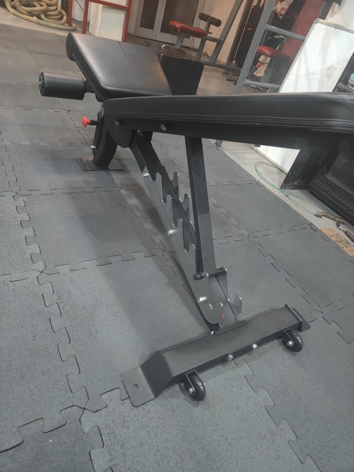 Kobo Commercial Adjustable Bench for Home Gym | Exercise Bench Multipurpose | Dumbbell Bench ...