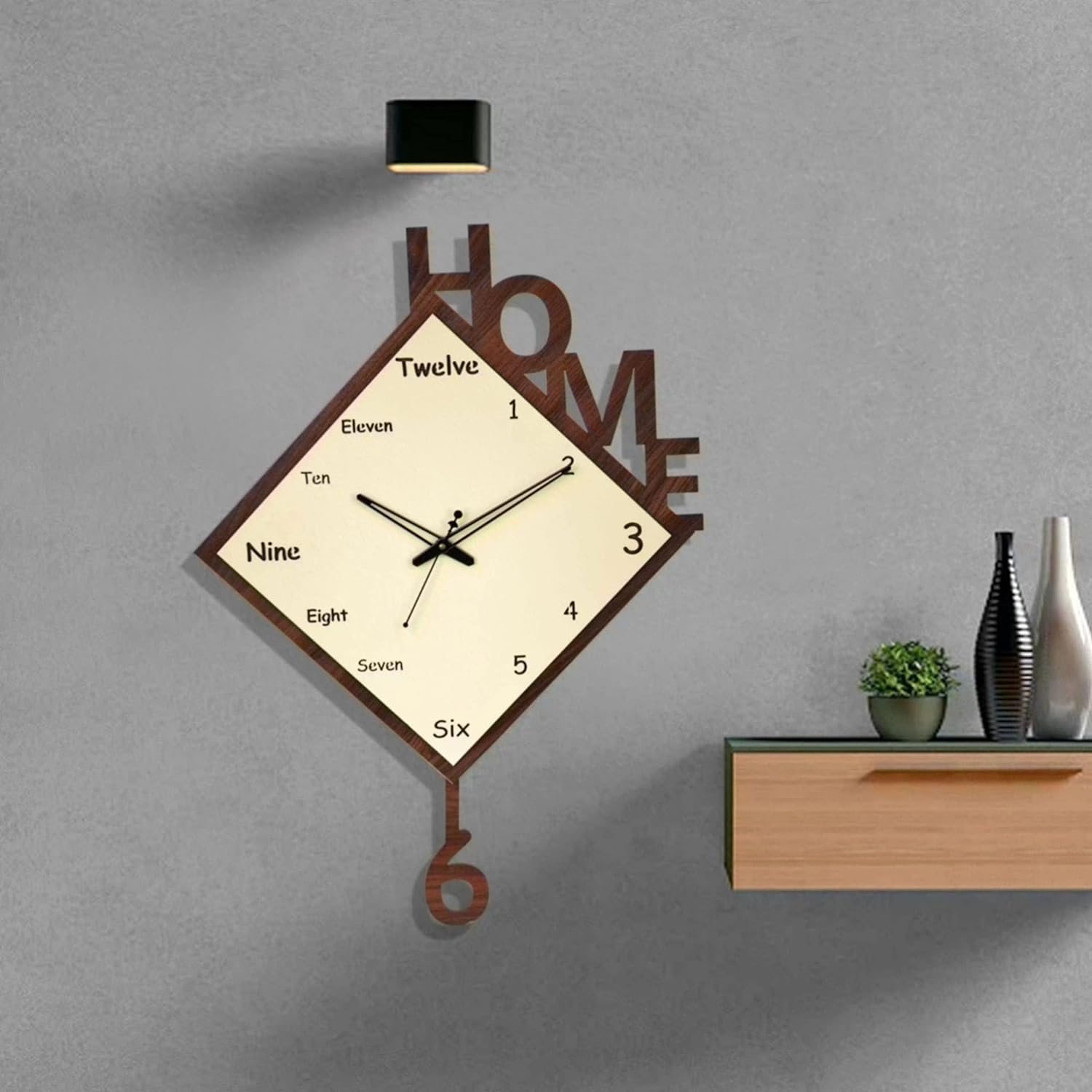 Buy Estron Analog Latest Stylish New Models Wall Clock for Home Living ...