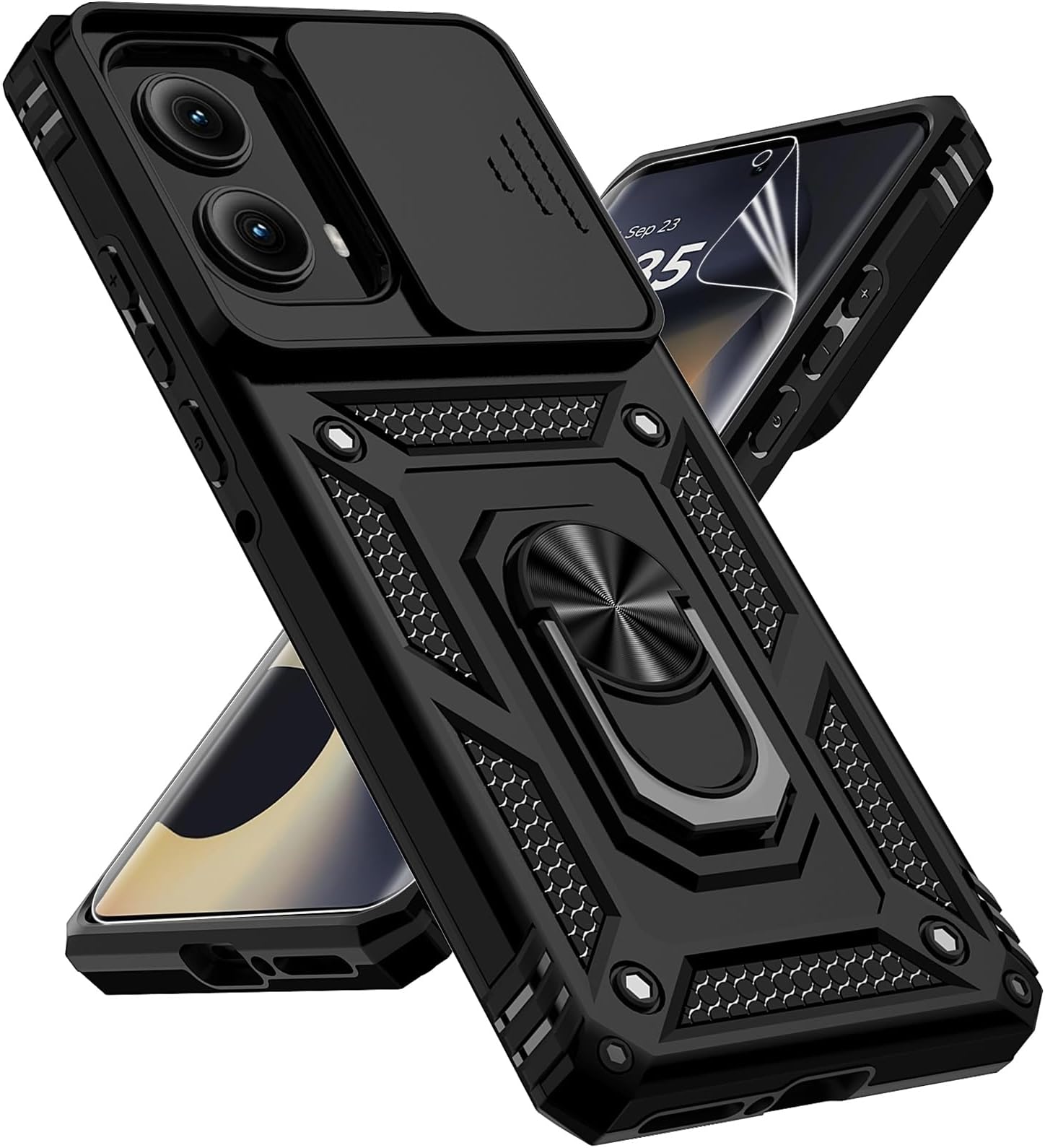 Amazon.com: Warsia for Motorola Edge 2024 Case, with HD Screen ...