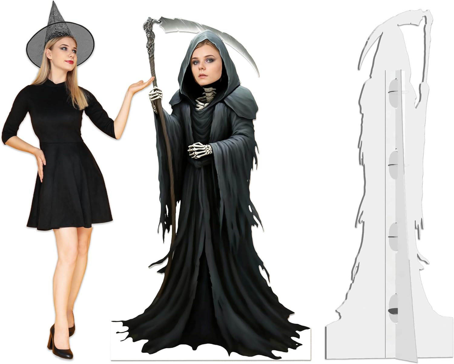Amazon.com: Halloween Decoration, Custom Life Size Halloween Cardboard ...