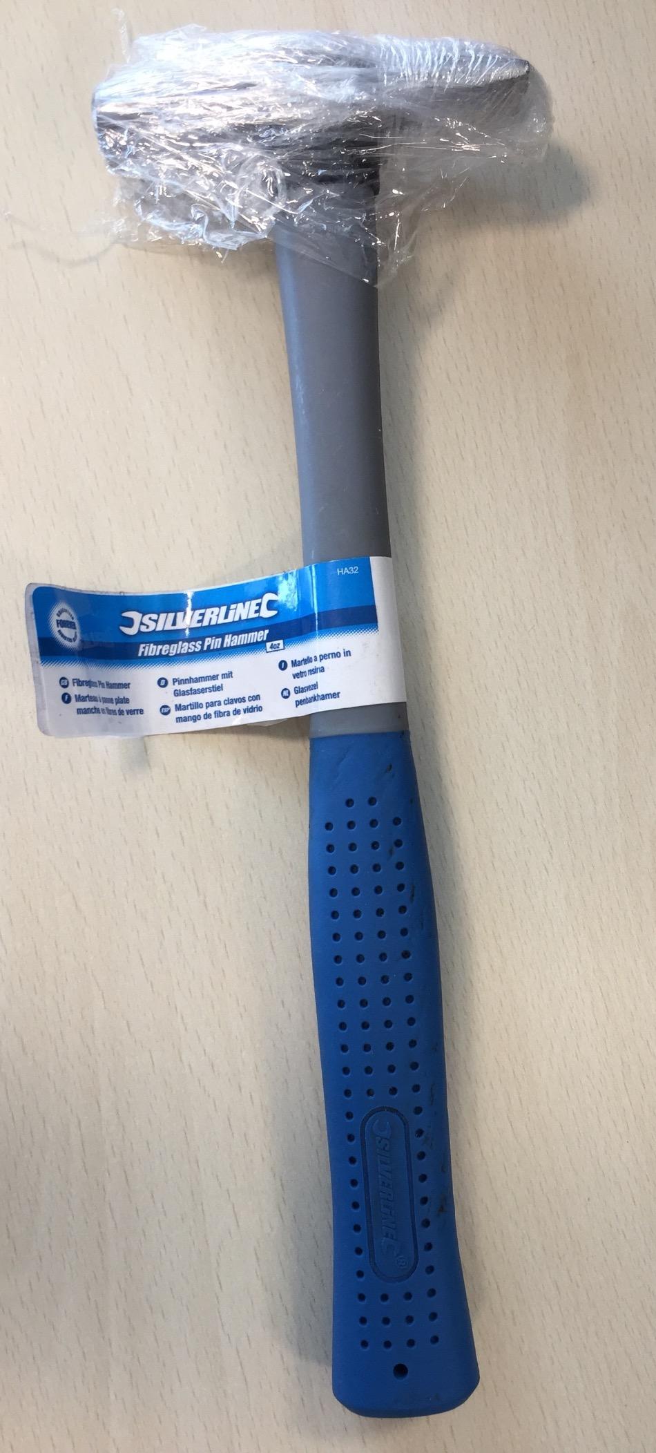 Silverline Pin Hammer Fibreglass 4 oz (113g) (HA32) : Amazon.co.uk: DIY ...