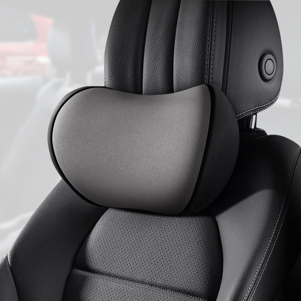 Car Neck Rest Pillows, Ergonomic Luxury Car Neck Pillow for Car Seat ...