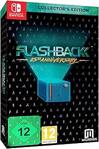 Flashback 25th Anniversary Collector's Edition Nintendo Switch Game : Amazon.com.mx: Videojuegos