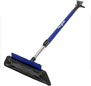 Amazon.com: FrostGuard | 60" Extendable 4-IN-1 Snow Broom & Ice Scraper ...