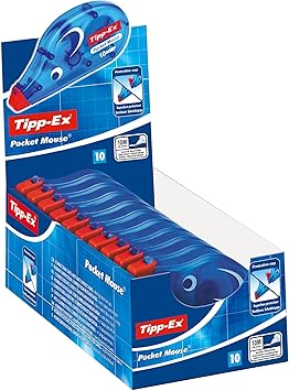 Pack of 10 Tipp-Ex Pocket Mouse Corrector Tape White Tippex : Amazon.co ...