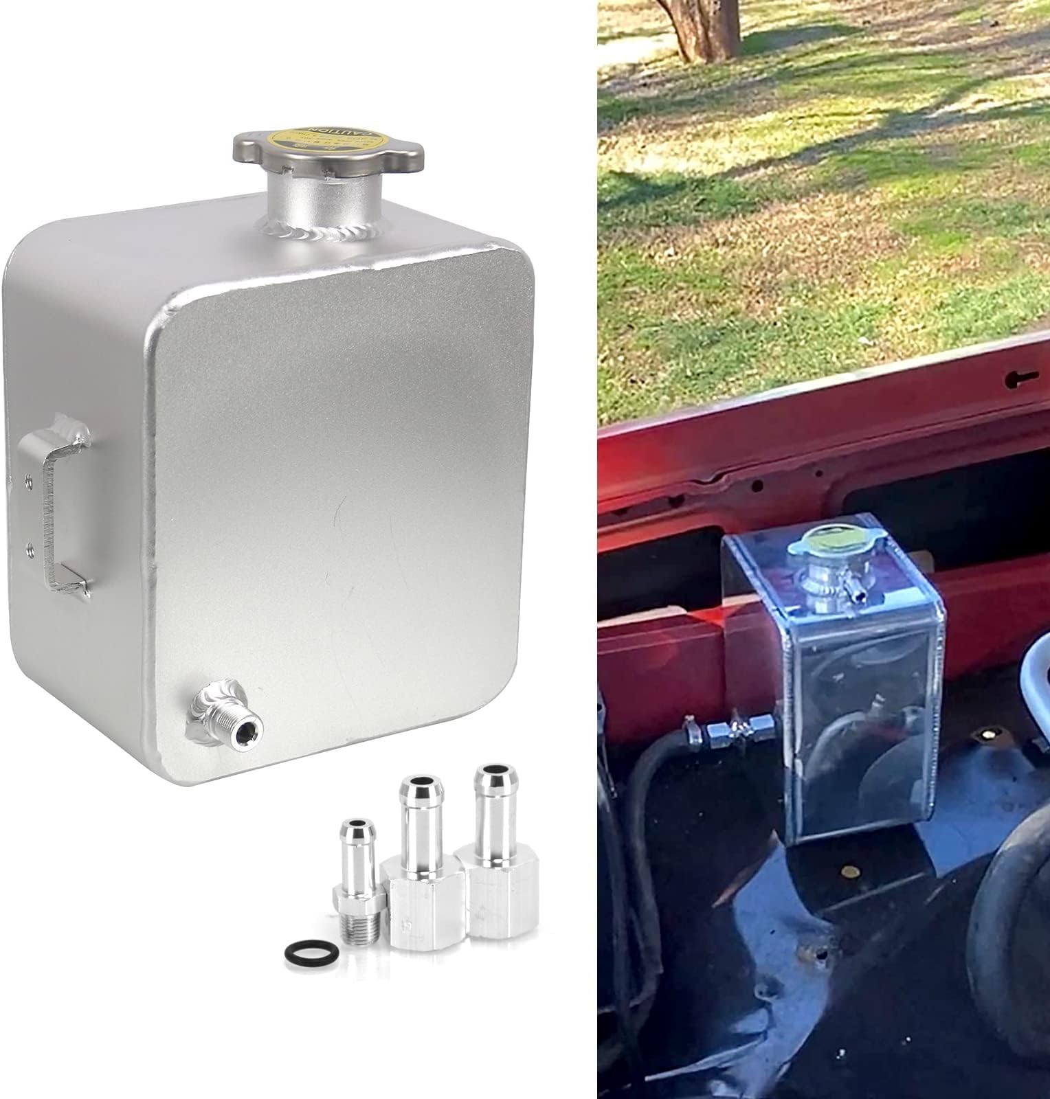 Amazon.com: RYANSTAR Universal 2L Water Coolant Expansion Overflow ...