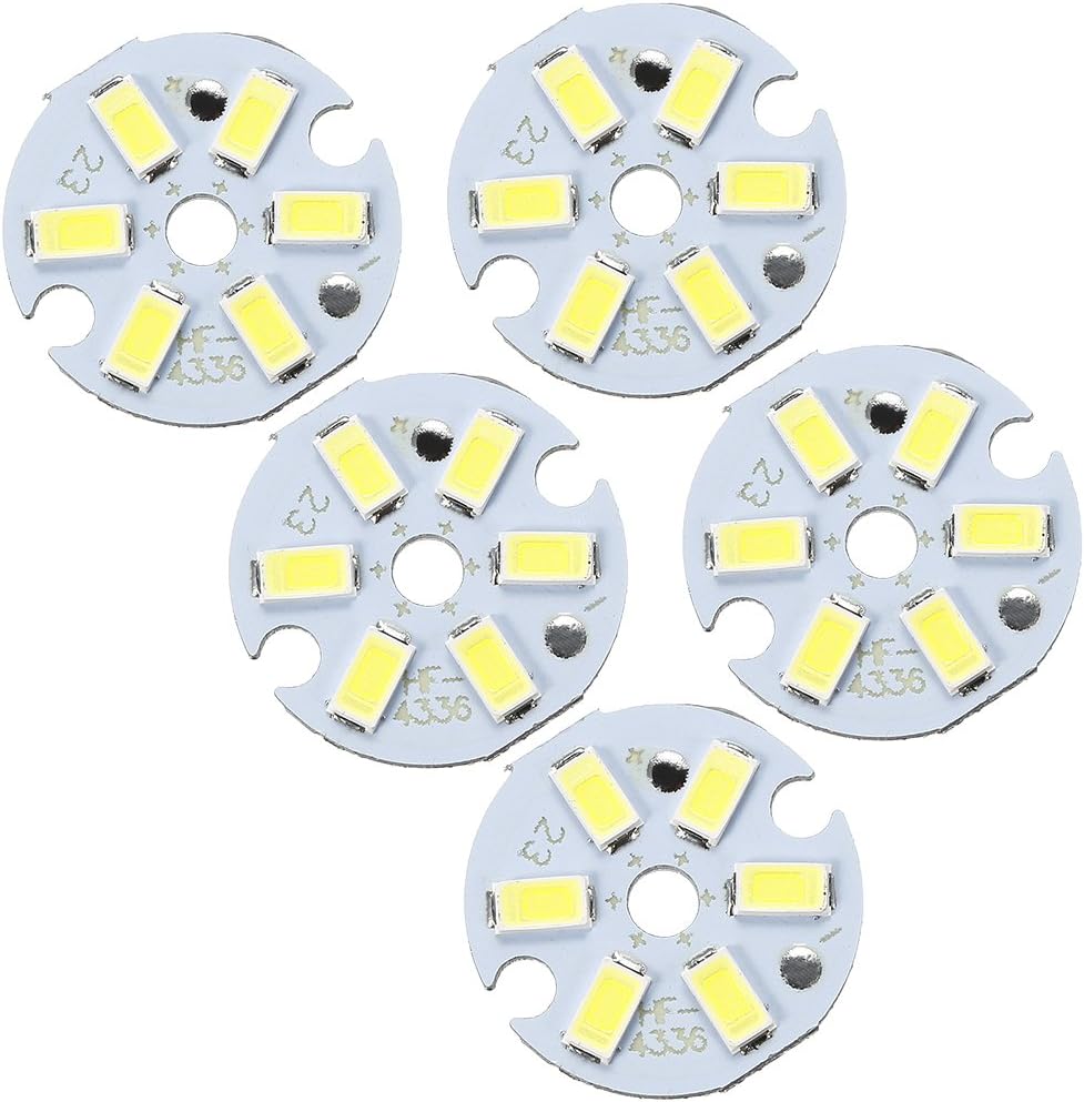 uxcell LED Chip Bulb 300mA 3W 6 LEDs 5730 Surface Mounted Devices ...