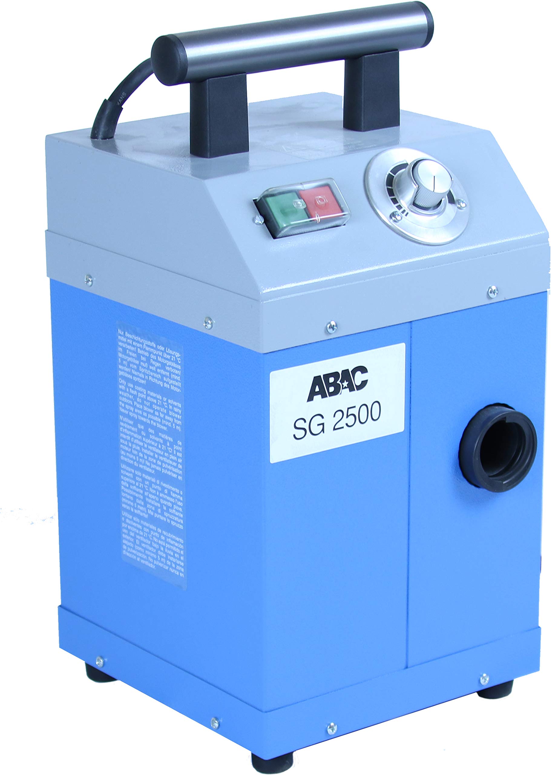 Buy ABAC SG2500 HVLP PRO Turbine - HVLP Professional Motor Blower SG2500, 1500 W, 2700 l/min ...