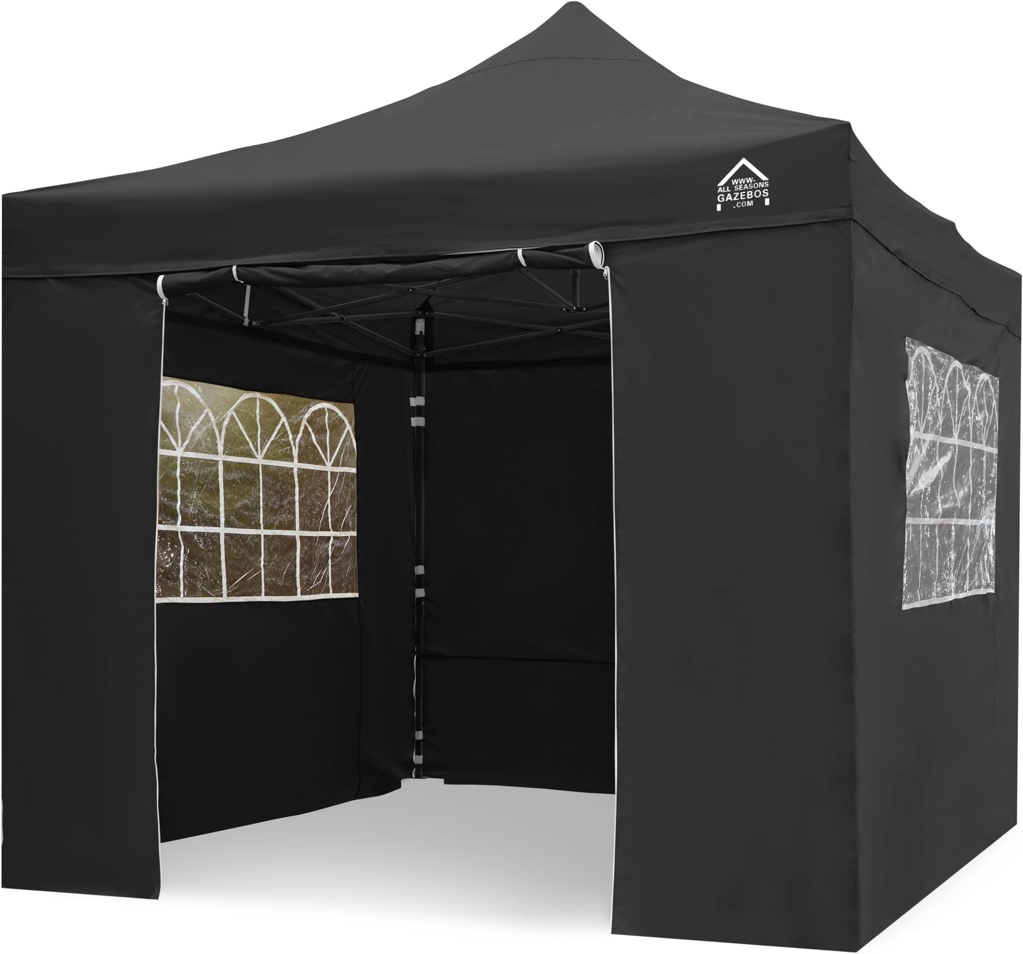 MAXIMUS HEAVY DUTY POP UP GAZEBO 3m x 3m COMMERCIAL MARKET STALL WITH 4 ...