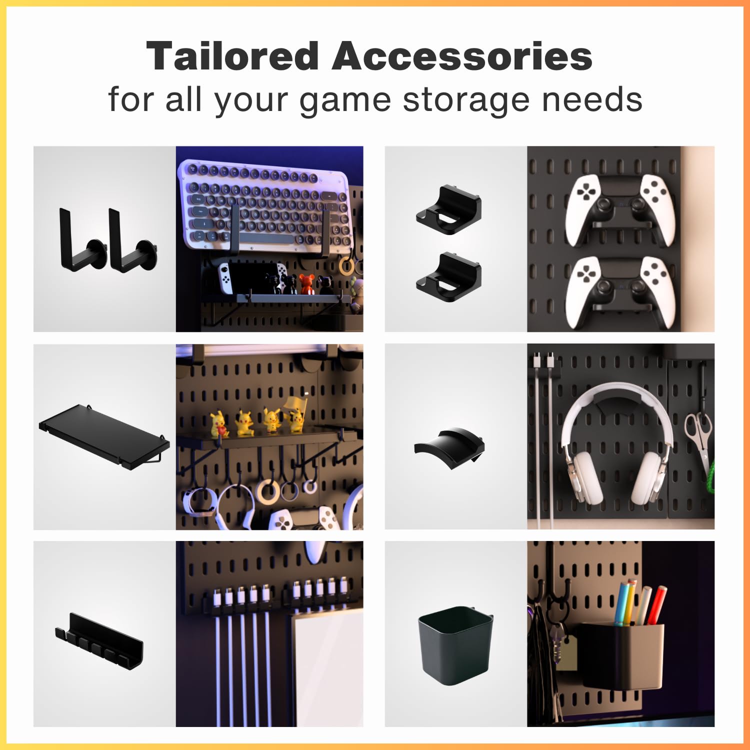 Snapklik.com : Keepo Pegboard Combination Kit, Pegboards And ...