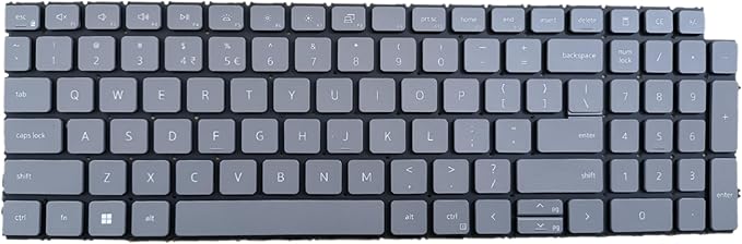 Amazon.com: for Dell Inspiron 15 3530 Backlit Gray Keyboard, UI Layout ...