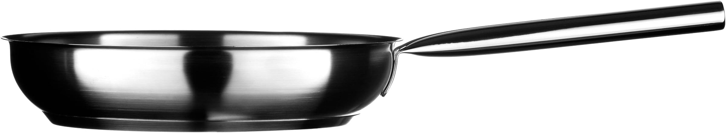 Zinel 5020 Tri-Ply Stainless Steel Frying Pan, 20cm : Amazon.co.uk ...