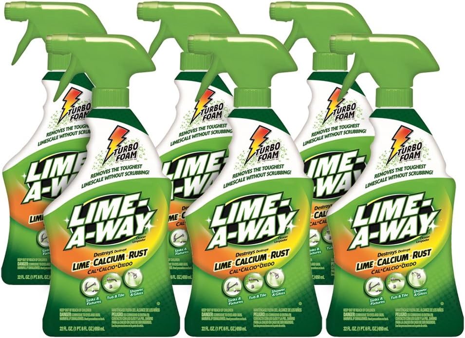 Amazon.com: Lime-A-Way Toilet Bowl Cleaner, Liquid 16 oz (Pack of 2 ...